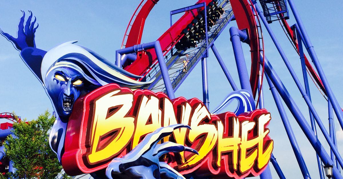 Kings Island 'Banshee' coaster is operating again